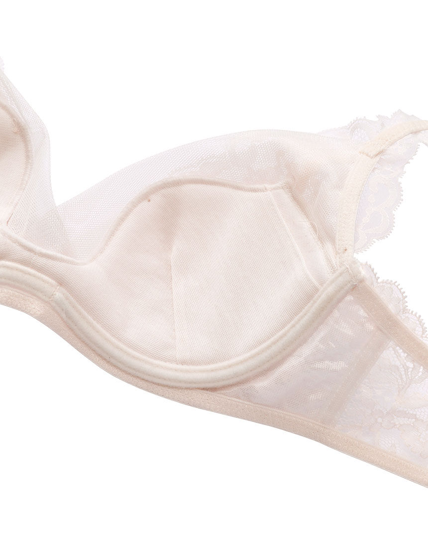 Yue 繊細なリバーレースが心地よくフィット 3／4カップブラ BJP465｜ワコール直営の公式下着通販サイト ワコールウェブストア