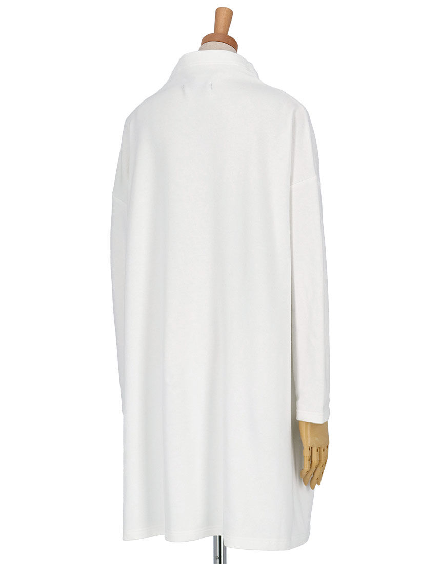 アツコマタノ 【綿混】黒猫のアップリケがデザインポイント チュニック HTX404｜ワコール直営の公式下着通販サイト ワコールウェブストア