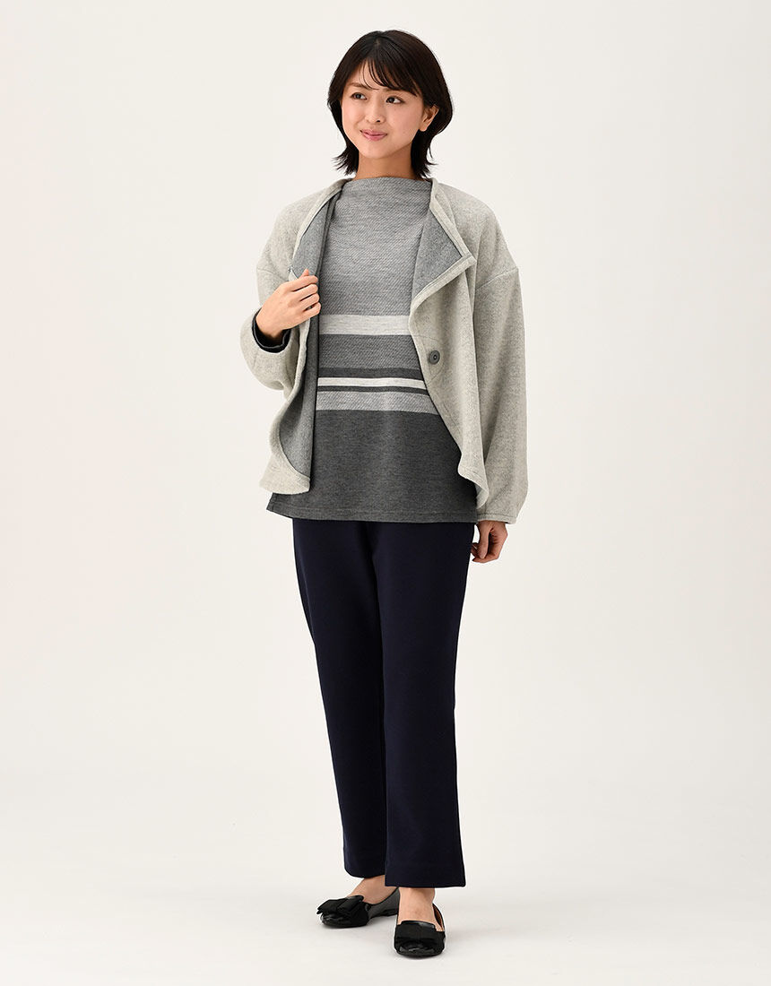 ワコール／らくラクパートナー 上質な光沢のあるカルソン【ストレート