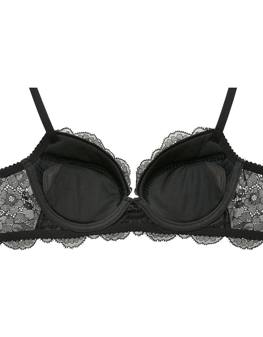 サルート バストを寄せてキレイな谷間をメイク 【リボンブラ】 3／4カップブラ BTJ720｜ワコール直営の公式下着通販サイト ワコールウェブストア