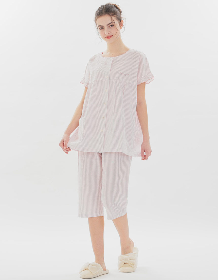 Lingè Noël ランジェノエル サッカーストライプ パジャマ NZL605