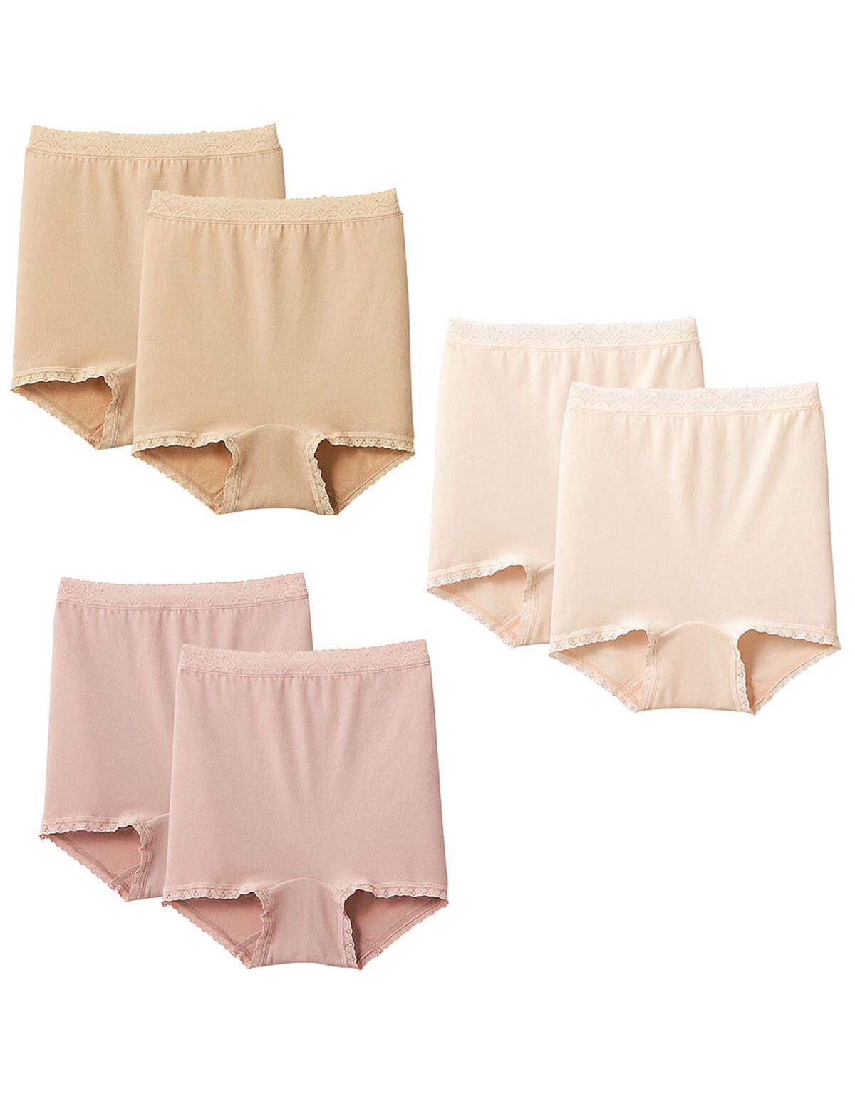 ワコール／ラブボディ 【セット組】 1分丈フィットショーツ6枚 MP8592｜ワコール直営の公式下着通販サイト ワコールウェブストア