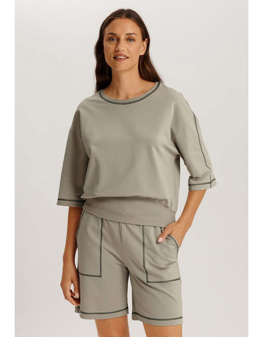 ハンロ ラウンジウェア【オーガニックコットン混】 トップス LIH230