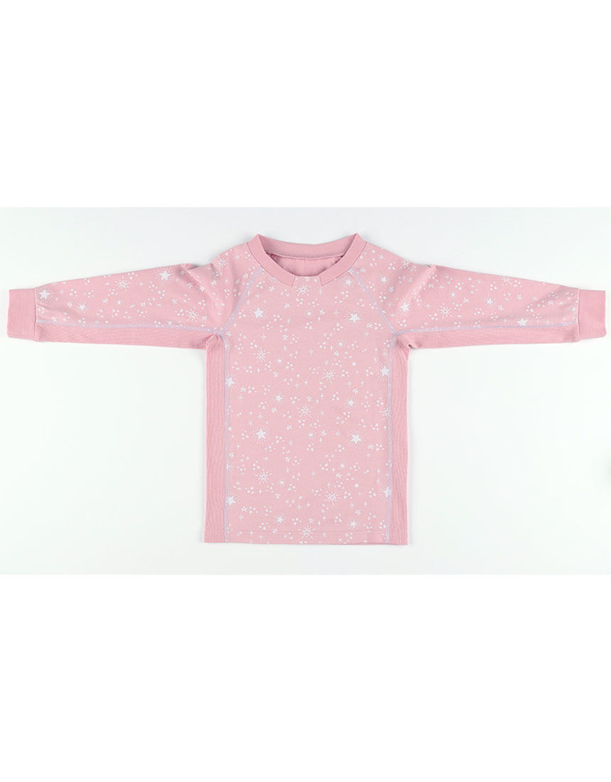 ワコール_キッズ 【動きのびのびパジャマ】睡眠科学 KIDS 男女児