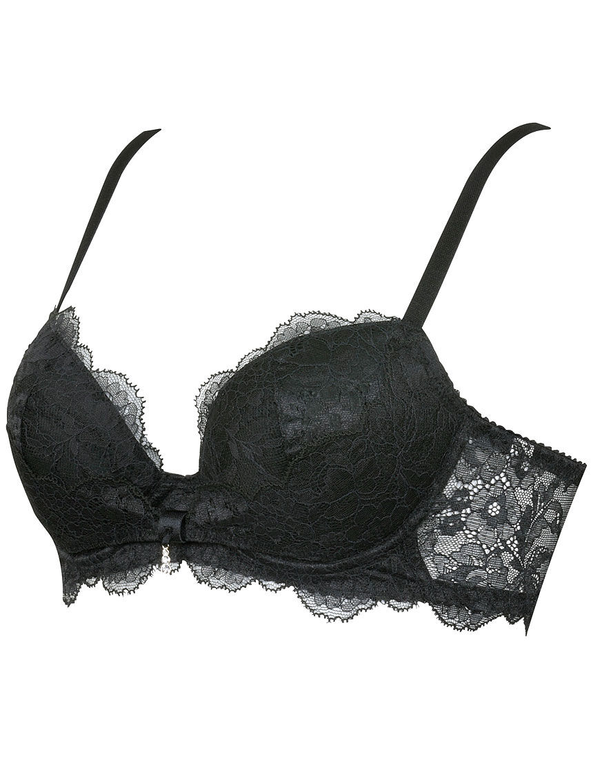 サルート バストを寄せてキレイな谷間をメイク 【リボンブラ】 3／4カップブラ BTJ720｜ワコール直営の公式下着通販サイト ワコールウェブストア