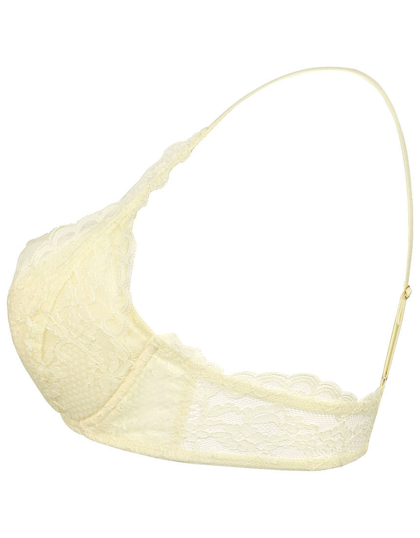 Yue 繊細なリバーレースが心地よくフィット 3／4カップブラ BJP465｜ワコール直営の公式下着通販サイト ワコールウェブストア