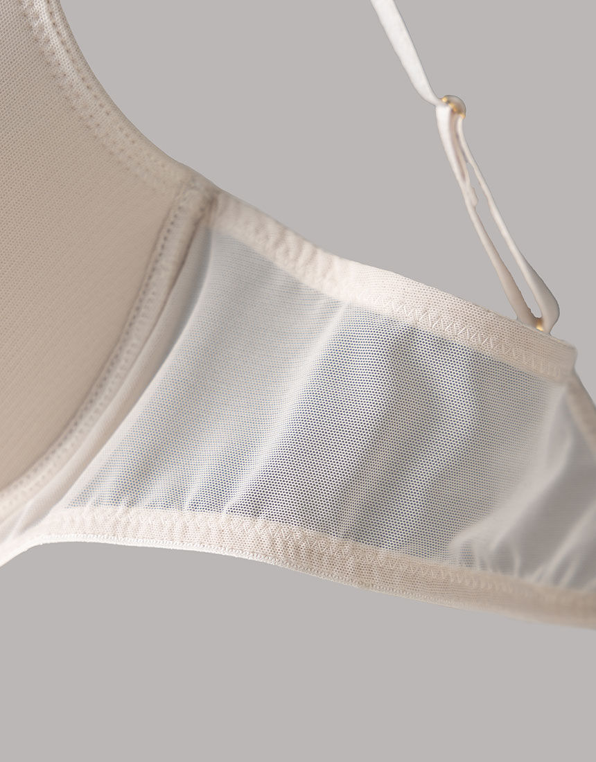 Yue アウターにひびきにくい 3／4カップブラ BJP460｜ワコール直営の公式下着通販サイト Wacoal Web Store