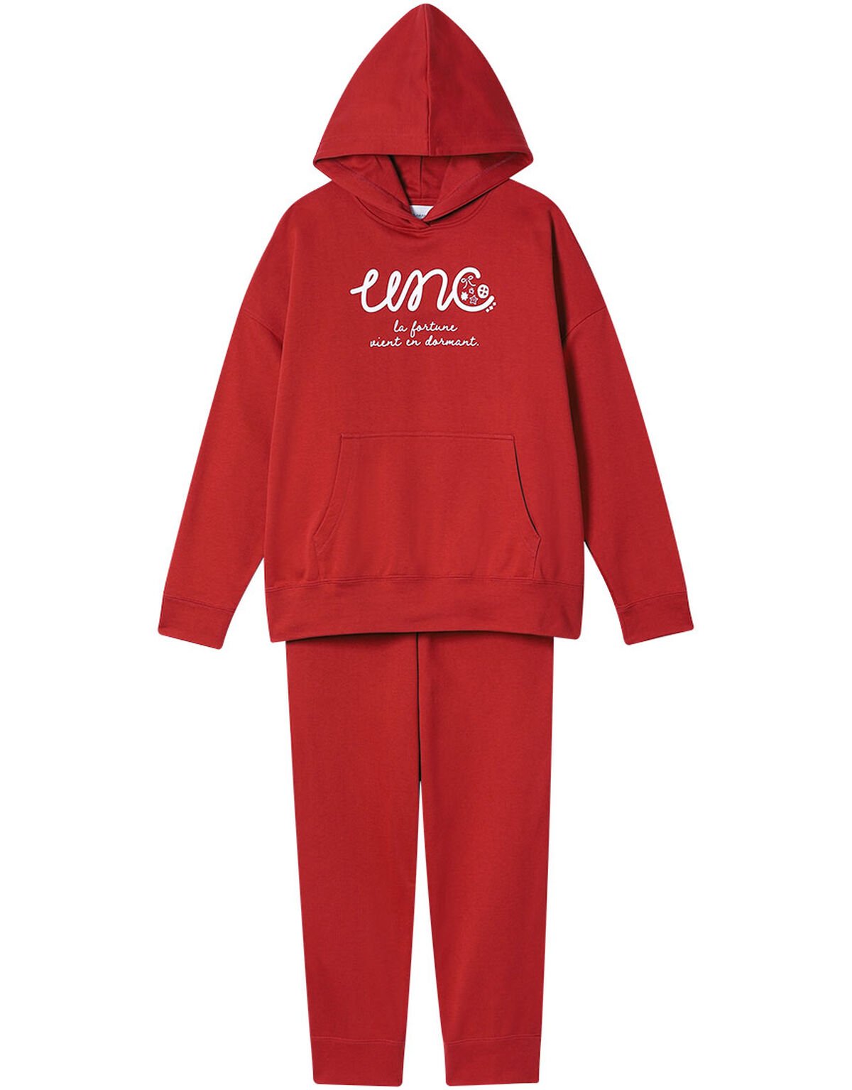 ウンナナクール 【綿100％】「ちょっとかっこいい女の子」の裏毛フーディーパジャマ パジャマ LP6451｜ワコール直営の公式下着通販サイト ...