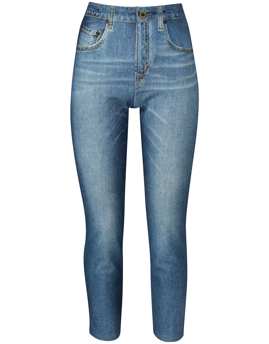 ワコール_カルソン 【あったか裏起毛】〈まるでデニム〉 ぐ〜んと伸び