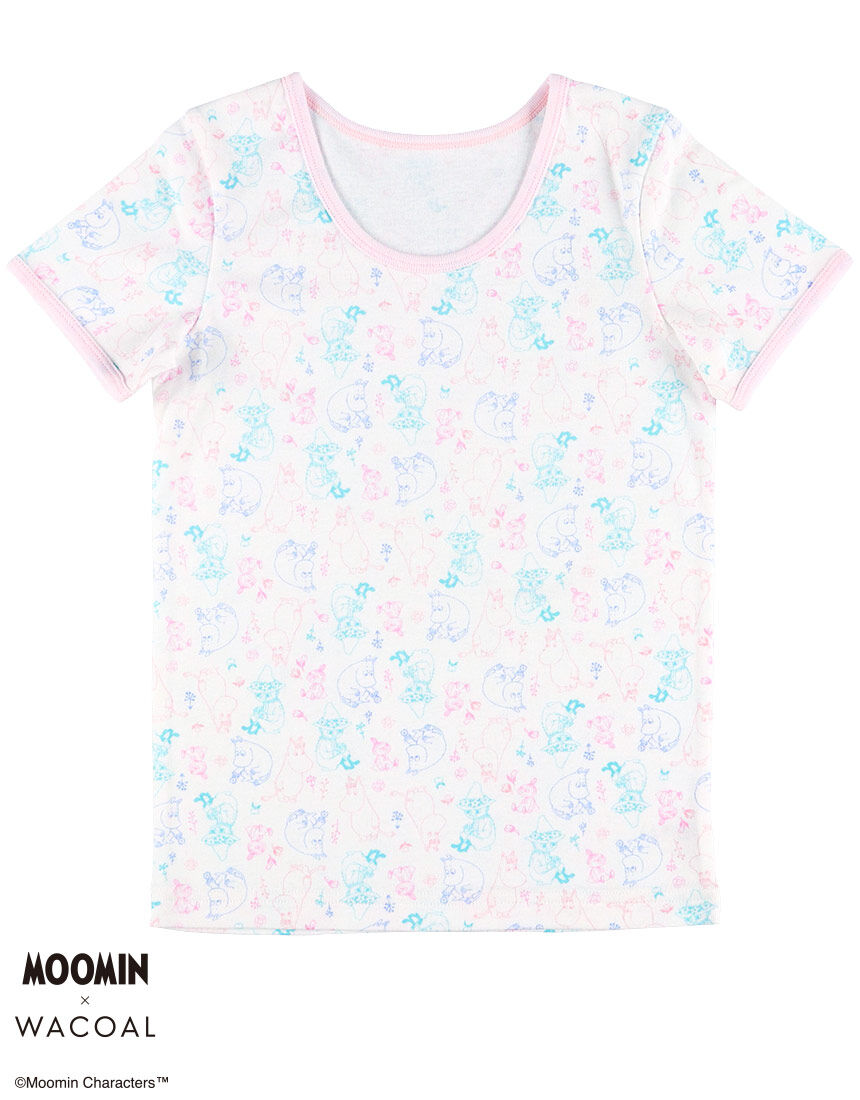 ワコール_キッズ MOOMIN×ワコール 男女児兼用ベスト CUR214
